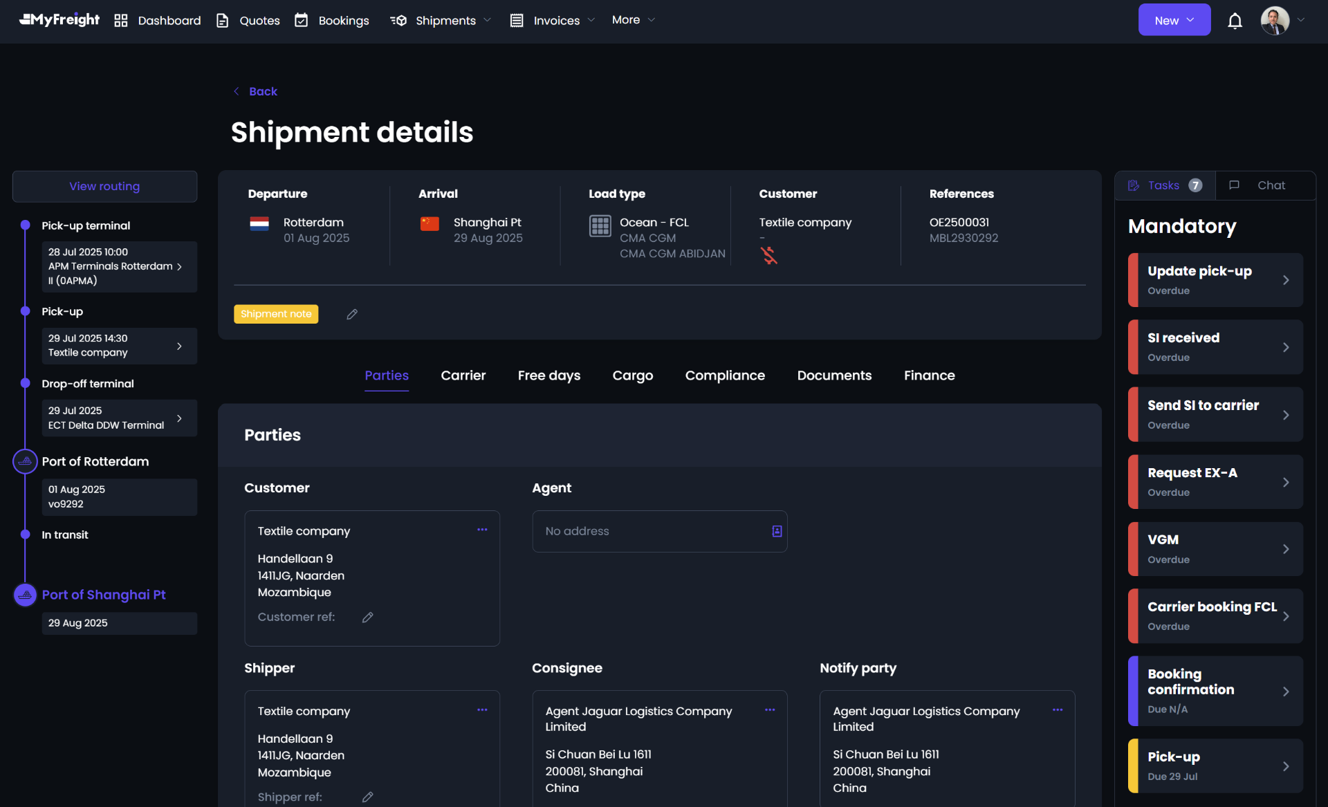 MyFreight - Software Beyond Shipping